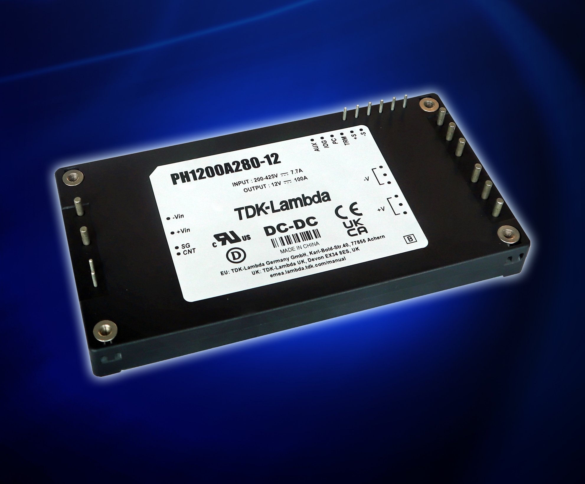 PH Input DC DC modules | Press Releases | TDK Lambda